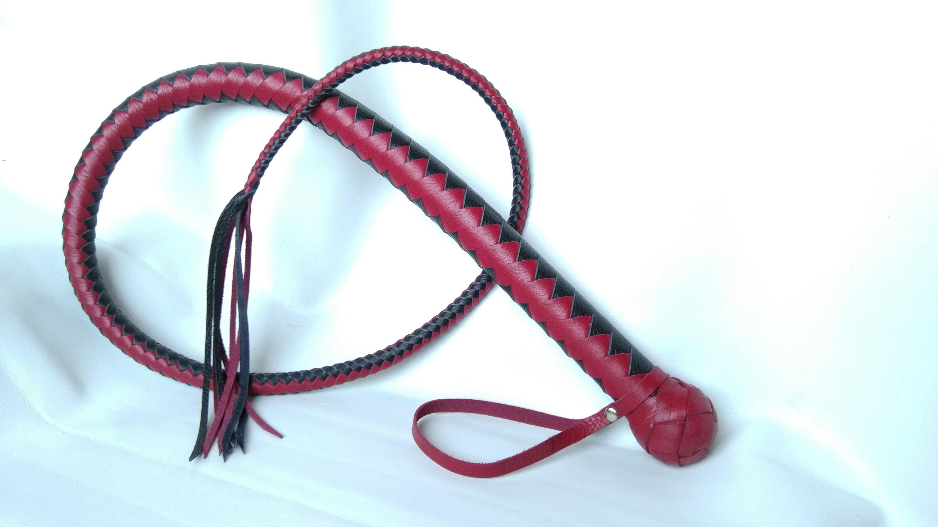 Leather Whip One Tailed Leather Whip Bdsm Whip Leather Whip Etsy