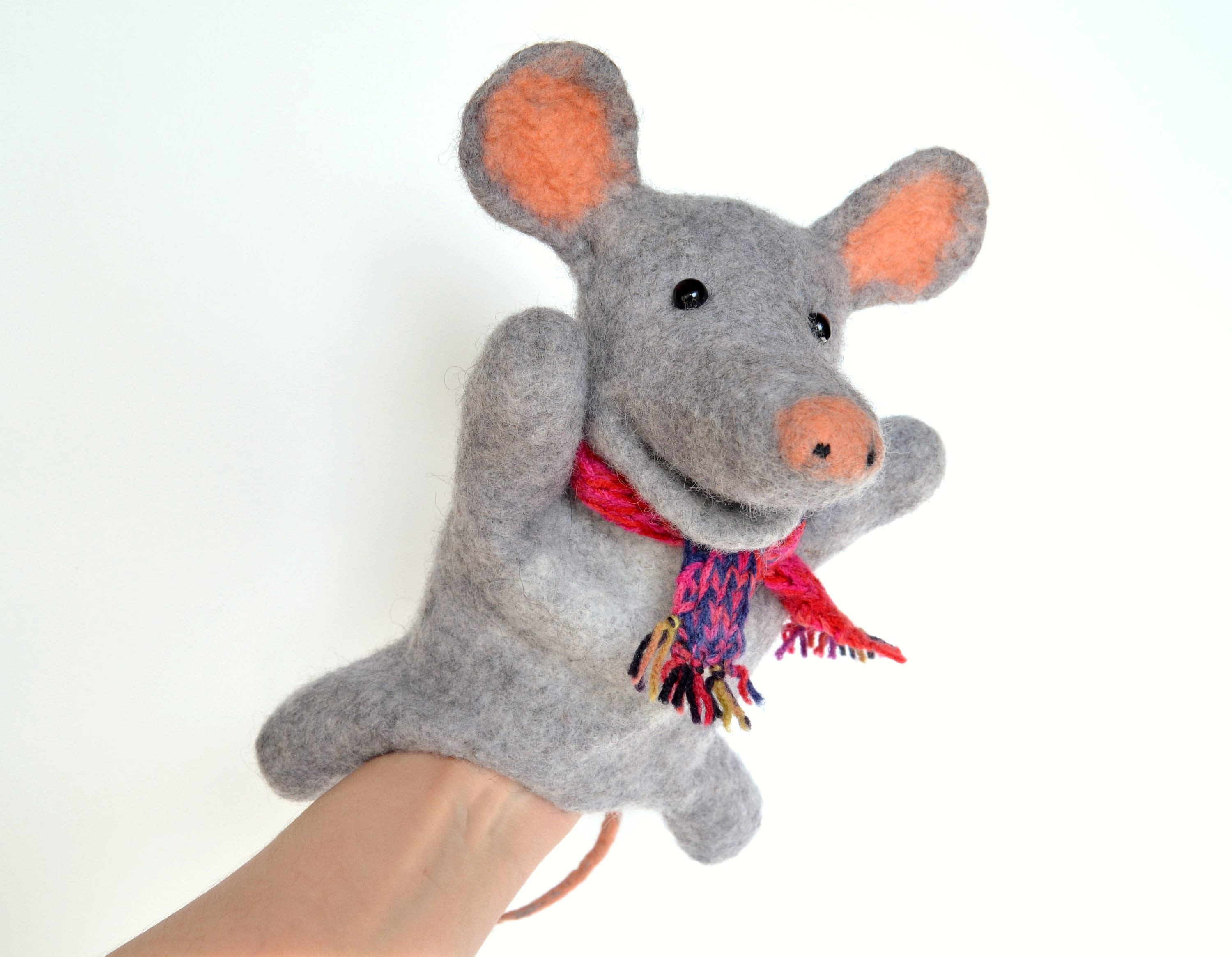 Rat hand puppet Puppets theater Marionette puppet | Etsy