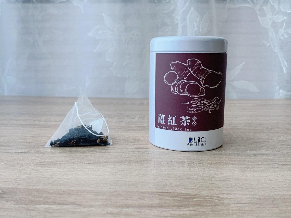 Ginger Black Tea 10 Tea Bags - Etsy