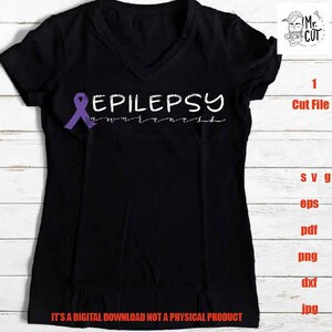 Epilepsy Awareness Svg, SVG for Epilepsy Awareness, Epilepsy Awareness ...