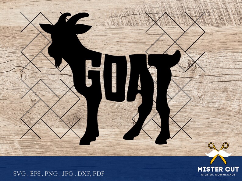 Goat SVG PNG High Resolution Dxf Eps Pdf Jpg Shirt - Etsy