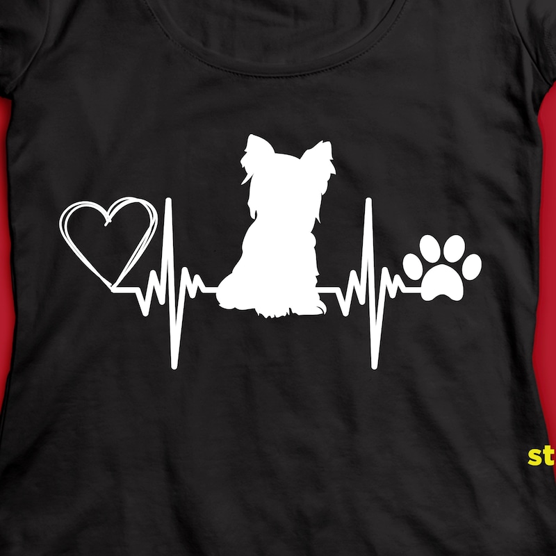 Yorkie Svg - Etsy