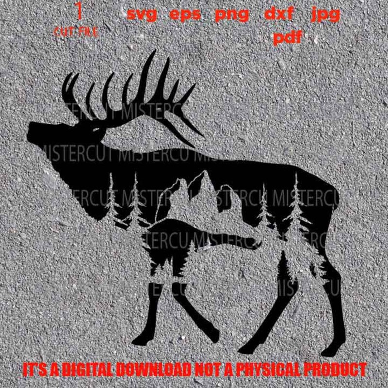 Elk Template - Etsy