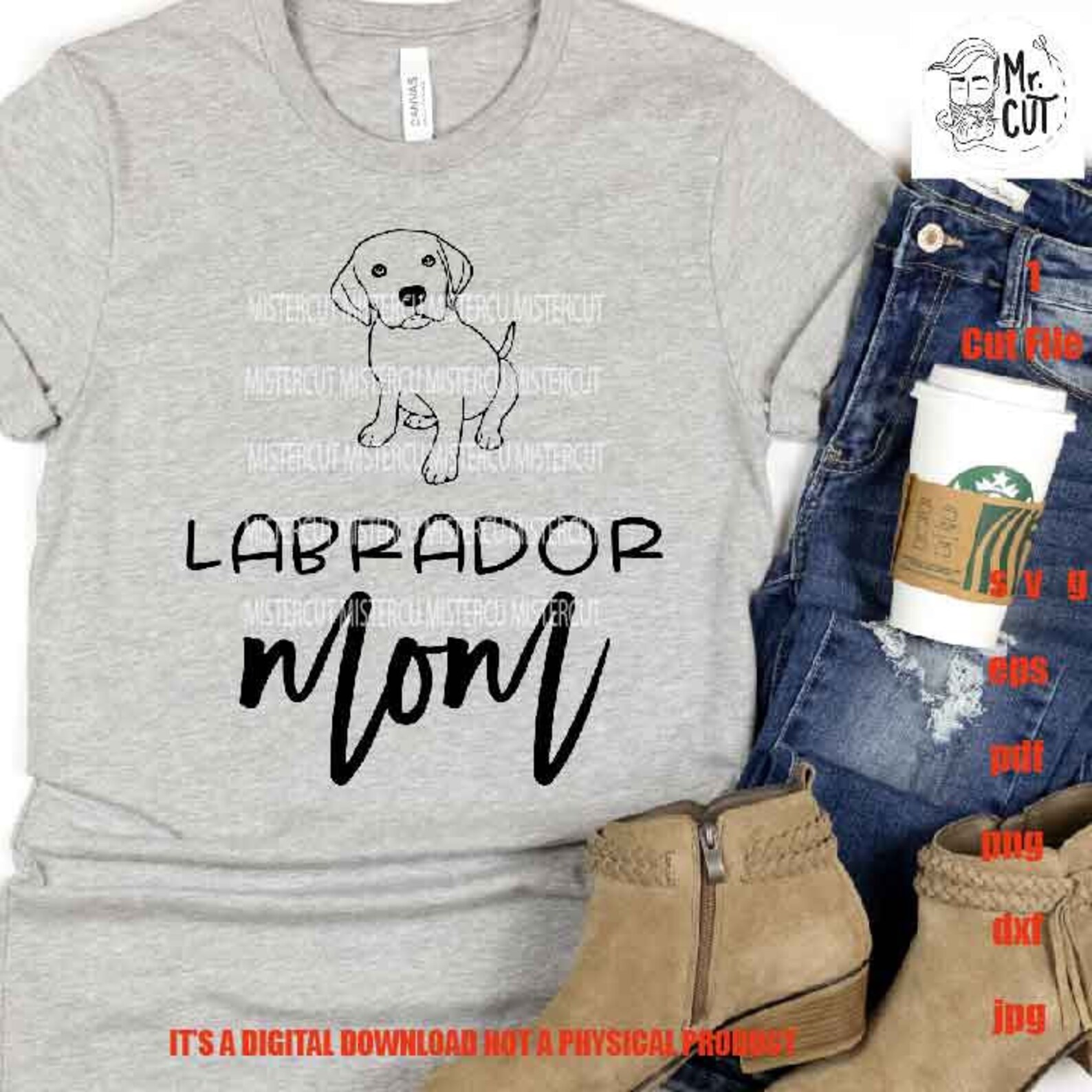 Labrador Svg Labrador Mom Svg Svg Files Svg Files for - Etsy