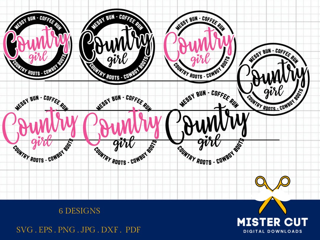 Country Girl Svg, Country Svg, Cowgirl Svg, Southern Girl Svg, Small ...