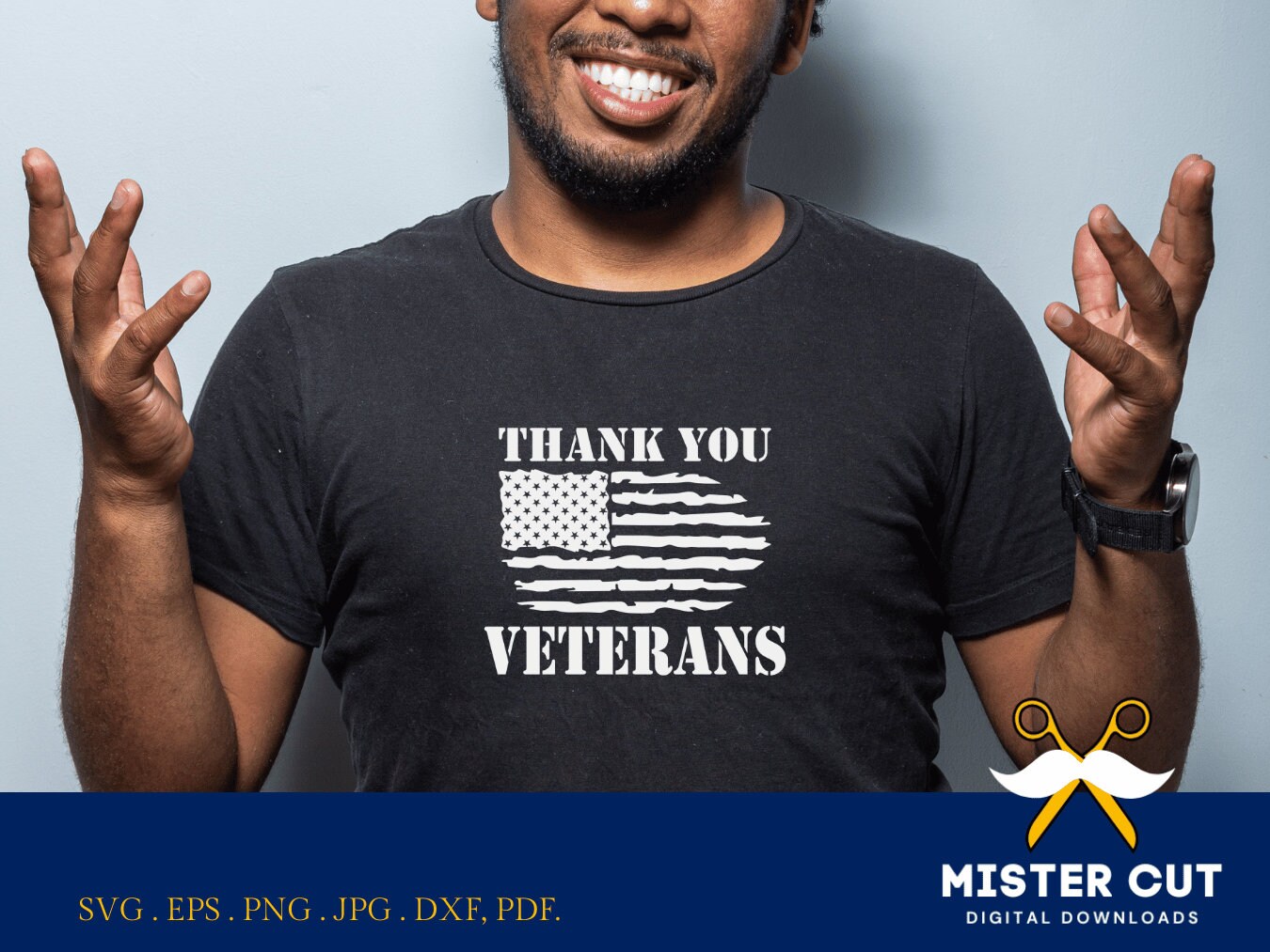 Thank You Veterans Svg Patriotic Svg Png Dxf Eps Veteran - Etsy