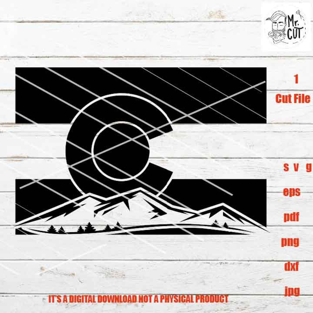 Colorado State Flag Svg, Colorado Flag Shirt Vector Design, Sign Miner ...