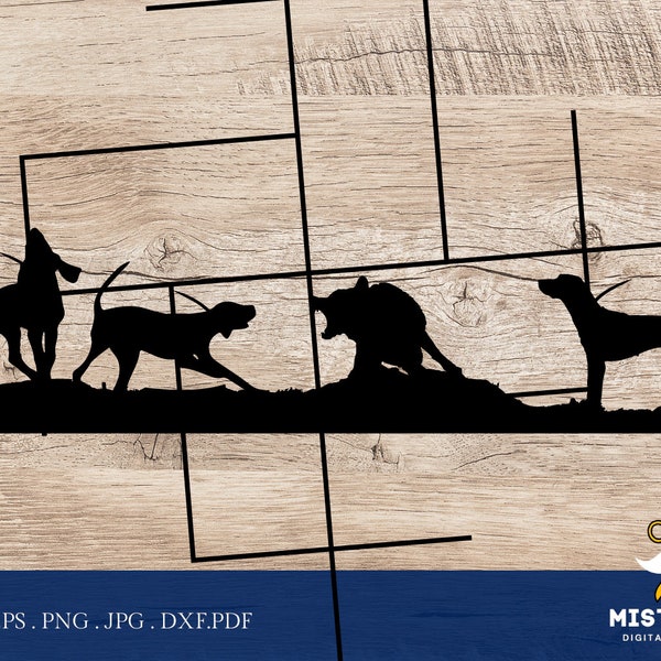 Hunting With Hounds Svg - Etsy