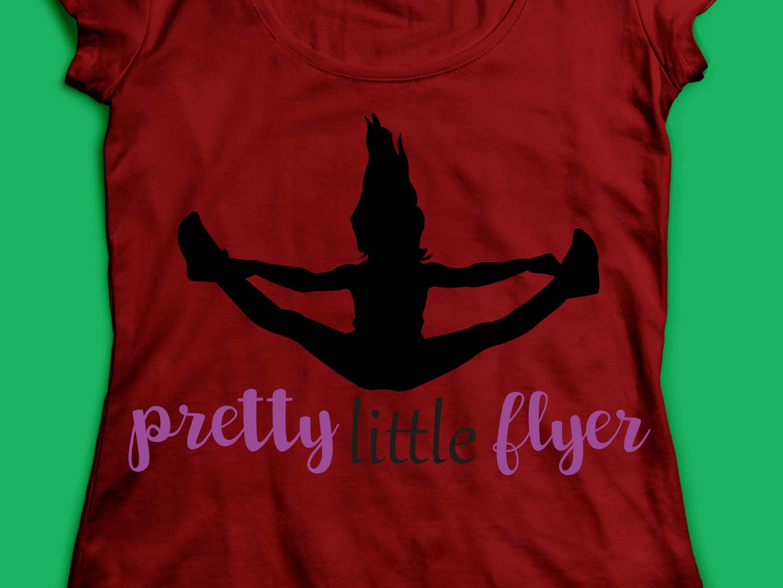 Pretty Little Flyer Cheerleading Cheer SVG Instant - Etsy