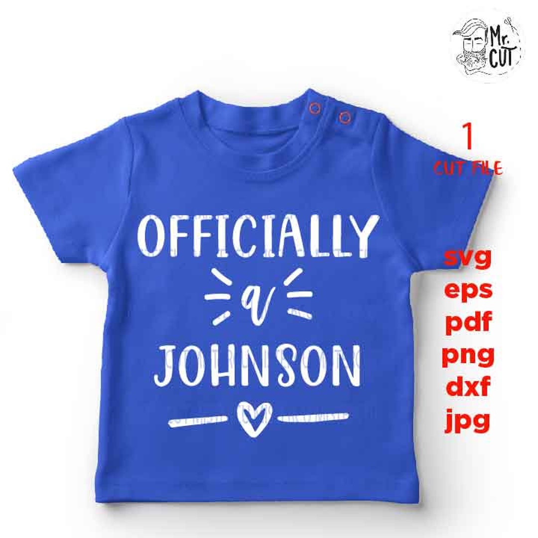 Officially Adopted SVG, Png, Jpg, Dxf, Eps, Cut File, Kid's Adoption ...