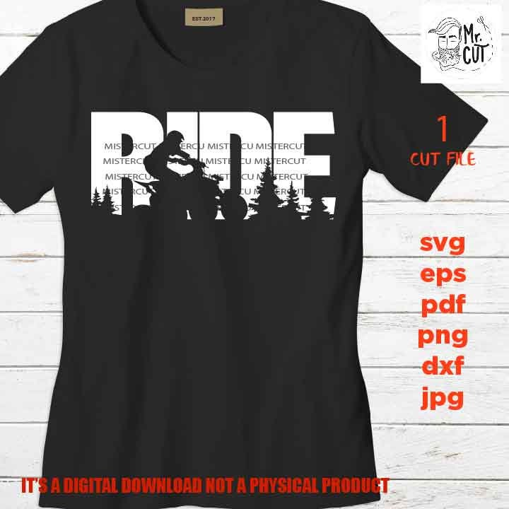 Ride SVG, DXF, Jpeg, Pdf, Png High Resolution, ATV Clip Art, 4 Wheeler ...