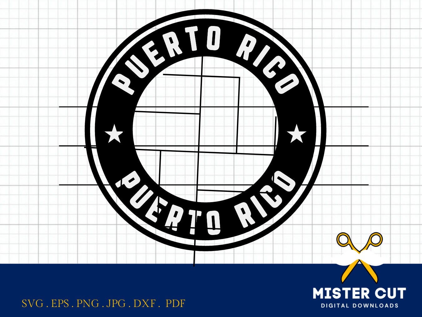 Puerto Rico Svg Bundle 9 Designs EPS DXF PNG High - Etsy