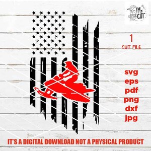 USA Flag Svg, America Snowmobile Flag Shirt Vector Design, Sign ...