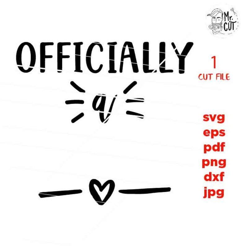 Officially Adopted SVG, Png, Jpg, Dxf, Eps, Cut File, Kid's Adoption ...