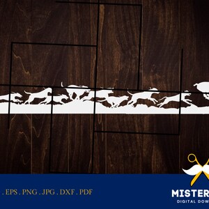 Hounds Hunting Deer Svg, Hunt Ign Svg, Adventure Decal SVG, PNG, Dxf ...