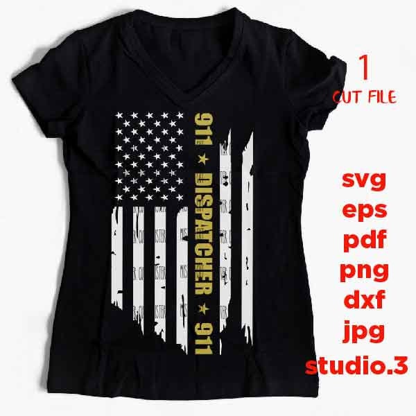 Dispatcher Flag Dispatcher 911 Flag Thin Yellow Line Flag | Etsy