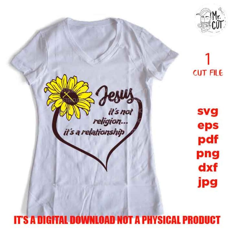 Jesus Its Not a Religion - Etsy