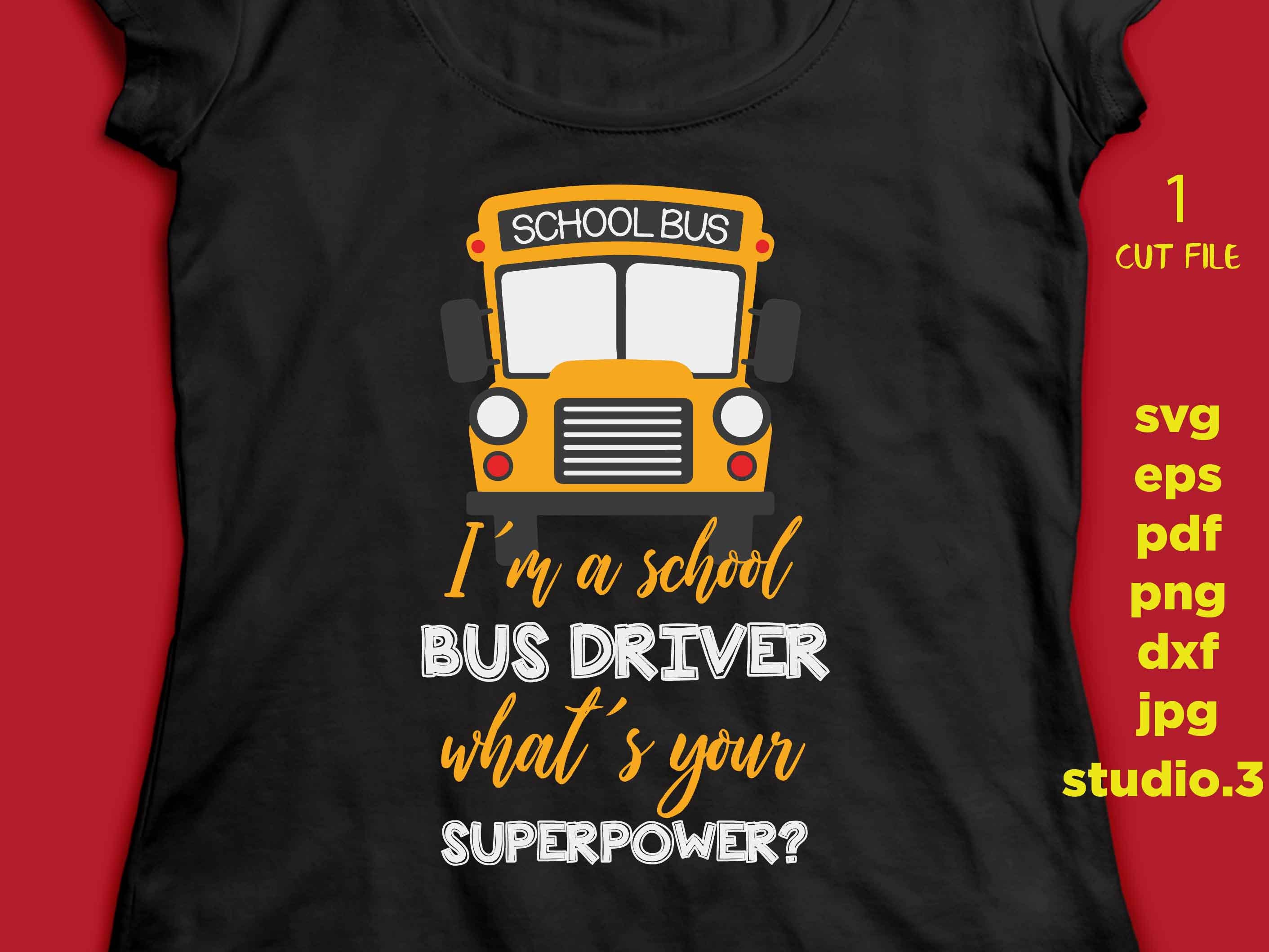 School Bus SVG Bus Driver svg School Bus aide svg cut files | Etsy