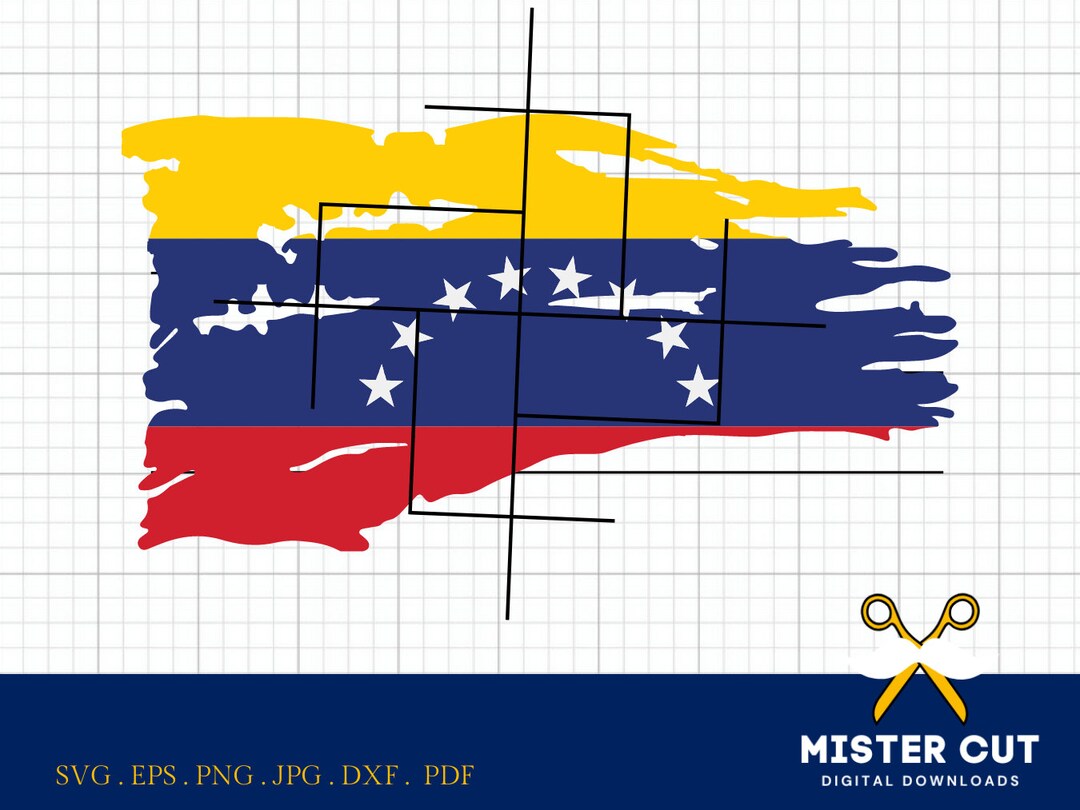 Svg Files, Venezuela Flag Distressed Svg, Png, SVG, DXF, Dxf, Pdf, Cut ...