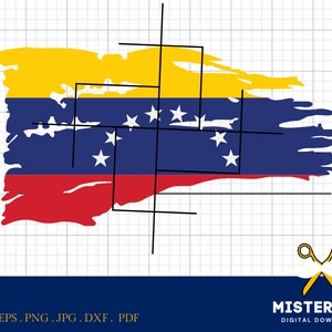 Svg Files, Venezuela Flag Distressed Svg, Png, SVG, DXF, Dxf, Pdf, Cut ...