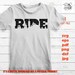 Ride SVG, DXF, Jpeg, Motocross, Pdf, Png High Resolution, Dirtbike ...