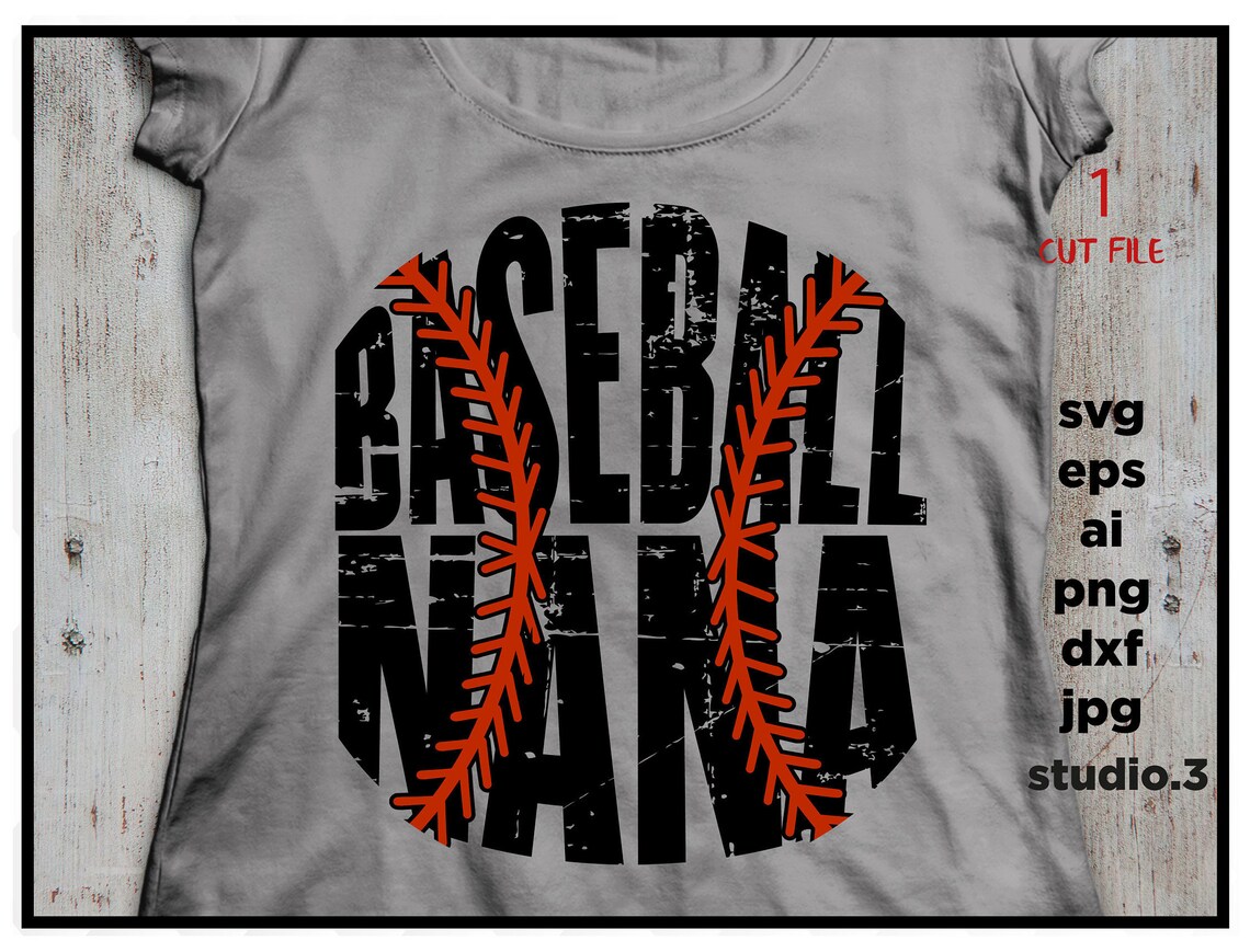 Baseball Svg Baseball Nana Svg Baseball Nana Shirt Design | Etsy