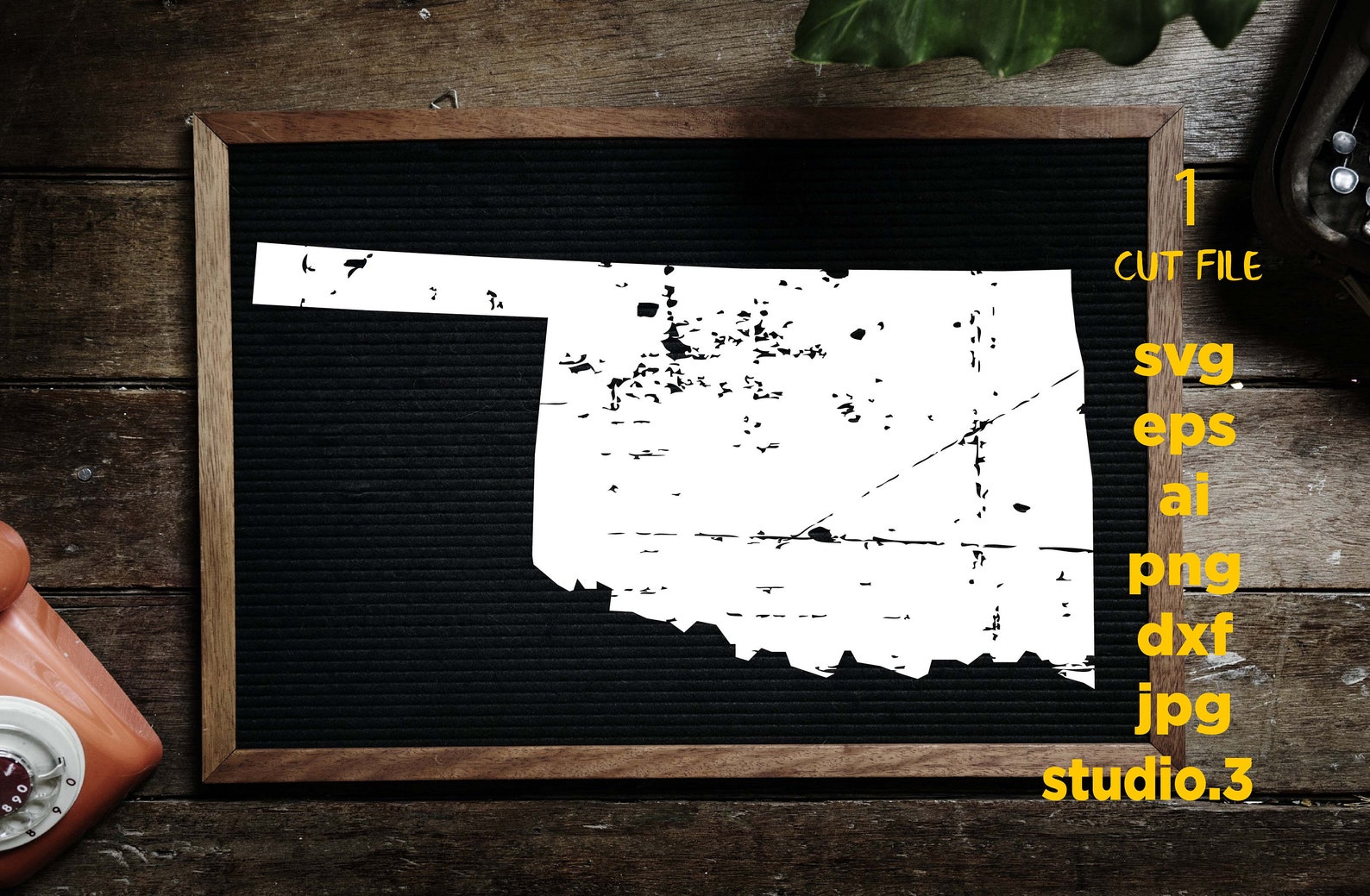 Oklahoma SVG Oklahoma Grunge Svg Distressed Svg Oklahoma - Etsy