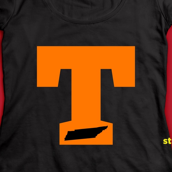 Tennessee Power T Svg - Etsy