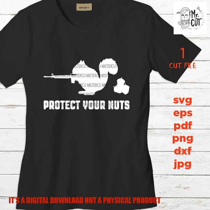 Defend Your Nuts Balls Funny SVG Offensive 2nd Amendment - Etsy