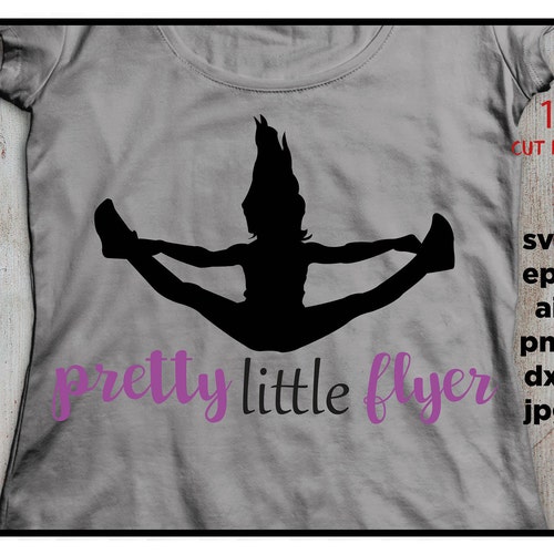 Pretty Little Flyer Cheerleading Cheer SVG Instant - Etsy