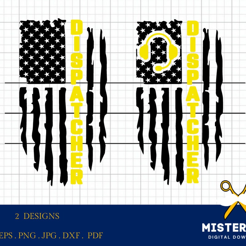 Printable Dispatcher Flag - Etsy