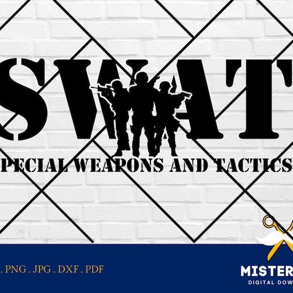 Swat Svg - Etsy