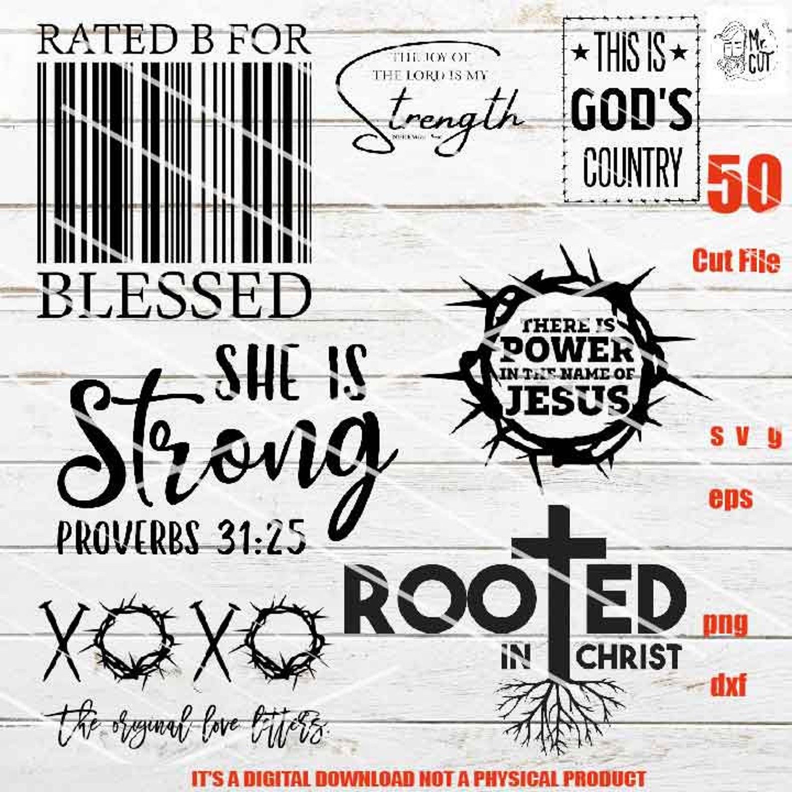 Religious Quotes Bundle 50 Cut Files Religious Quotes Vector - Etsy