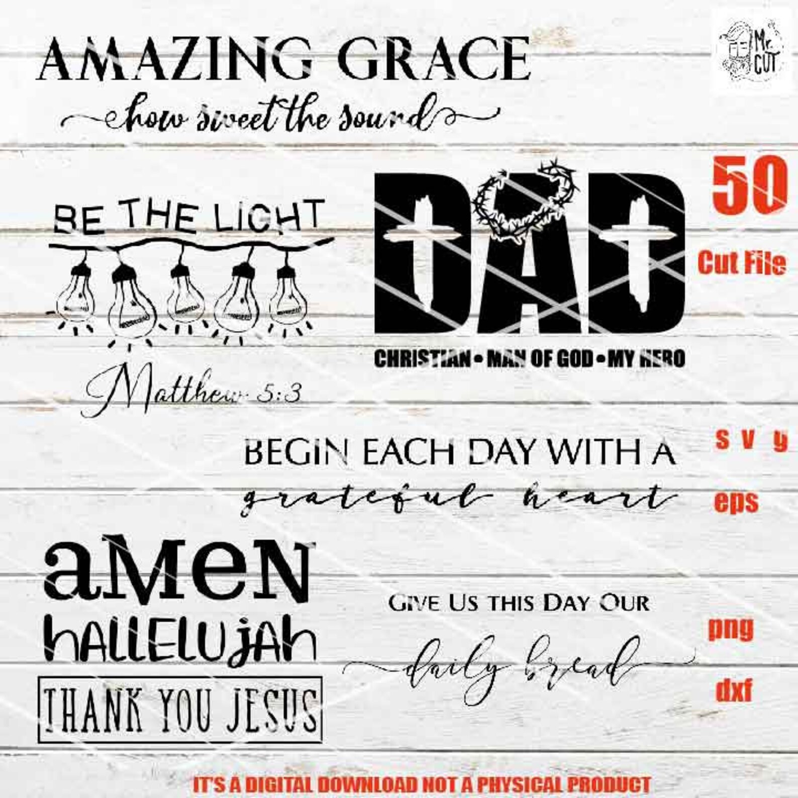 Religious Quotes Bundle 50 Cut Files Religious Quotes Vector - Etsy