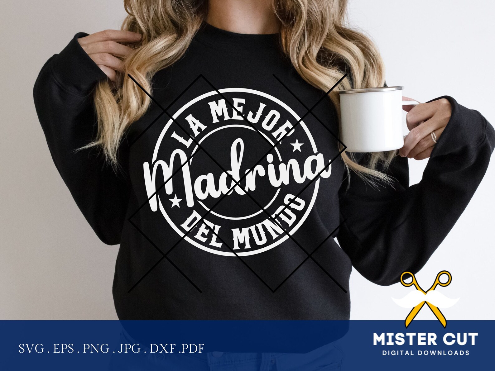 La Mejor Madrina Del Mundo Svg, Madrina Svg,madrina Shirt Svg,la Mejor ...