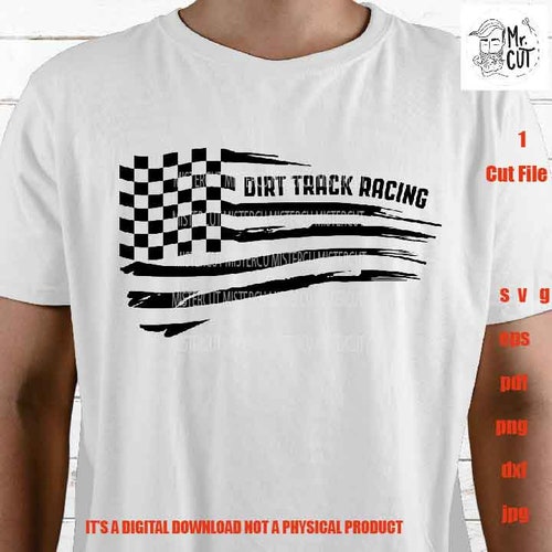 Dirt Track Racing Digital File Svg Eps Png - Etsy