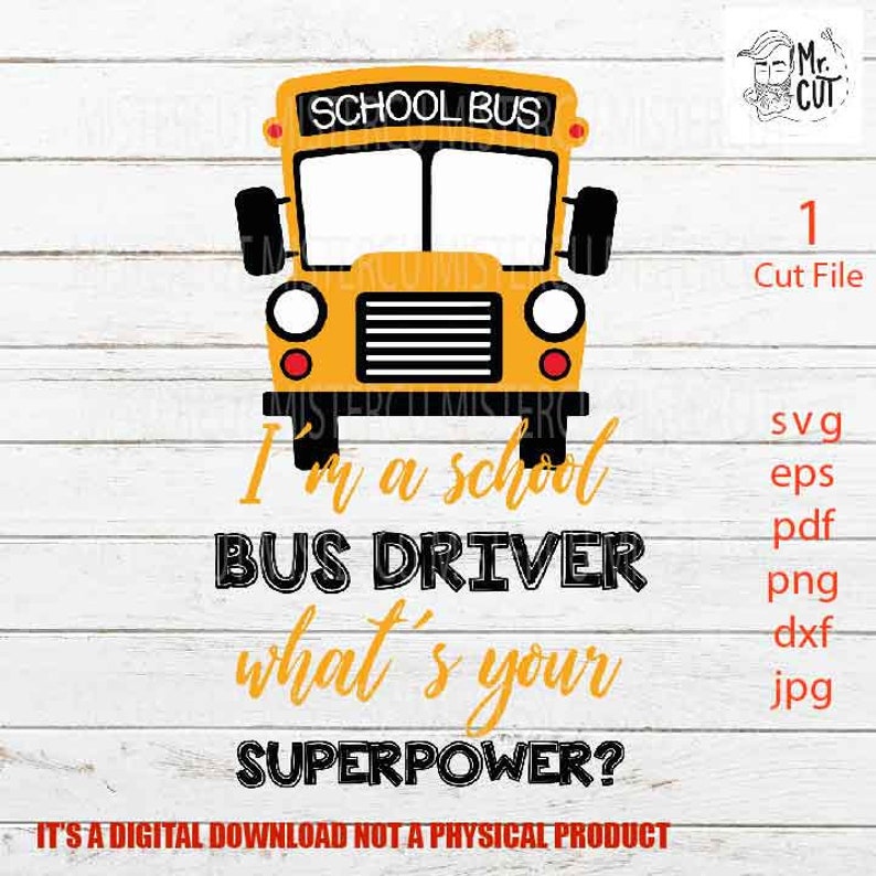 School Bus SVG Bus Driver Svg School Bus Aide Svg Cut Files | Etsy
