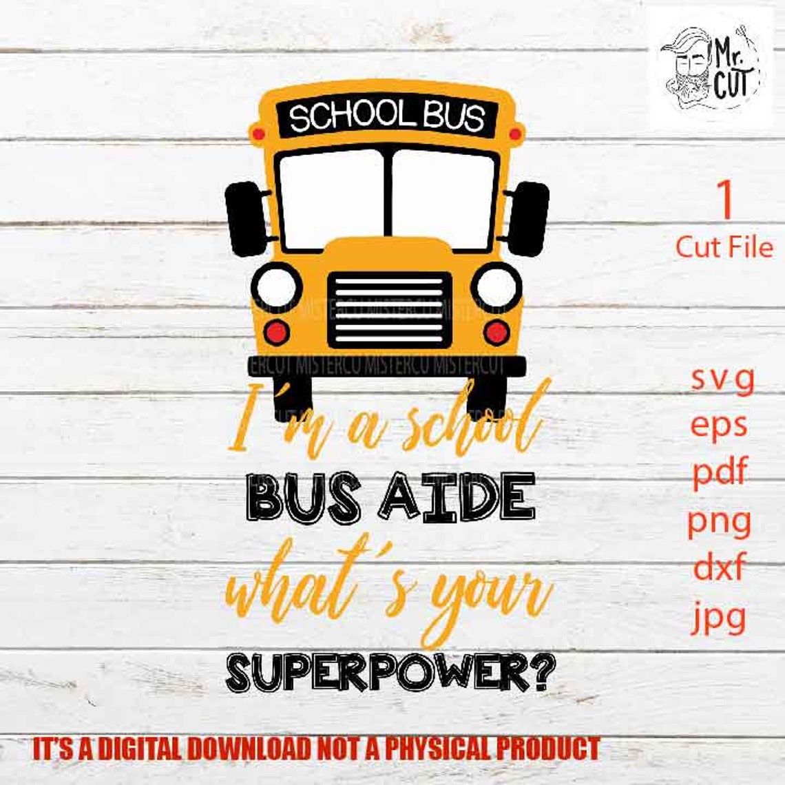 School Bus SVG, Bus Aide Svg, School Bus Aide Svg, Cut Files for Cricut ...
