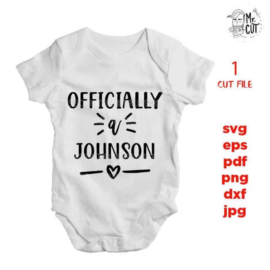 Officially Adopted SVG, Png, Jpg, Dxf, Eps, Cut File, Kid's Adoption ...