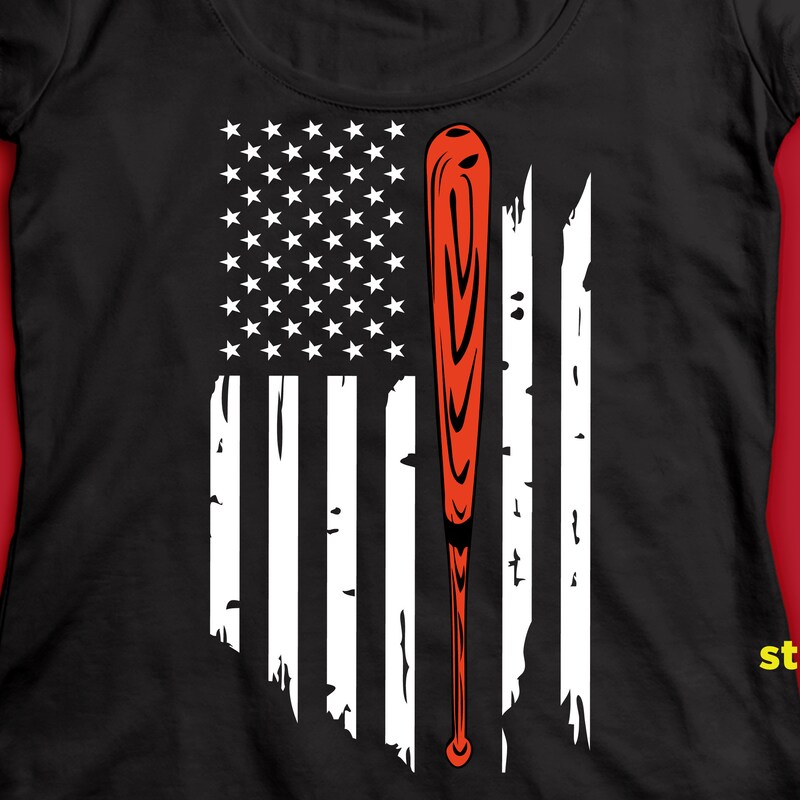 Baseball Flag Svg - Etsy