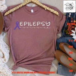 Epilepsy Awareness Svg, SVG for Epilepsy Awareness, Epilepsy Awareness ...