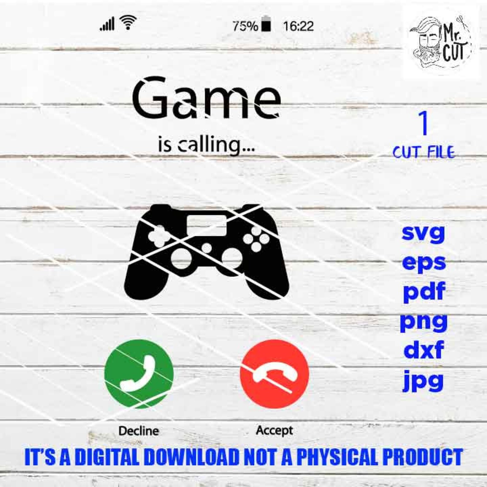 Game is calling funny shirt vector design love gamer Svg | Etsy