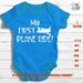 My First Plane Ride Svg, Baby Bodysuit Svg, Baby Ride DXF, Eps, Cut ...