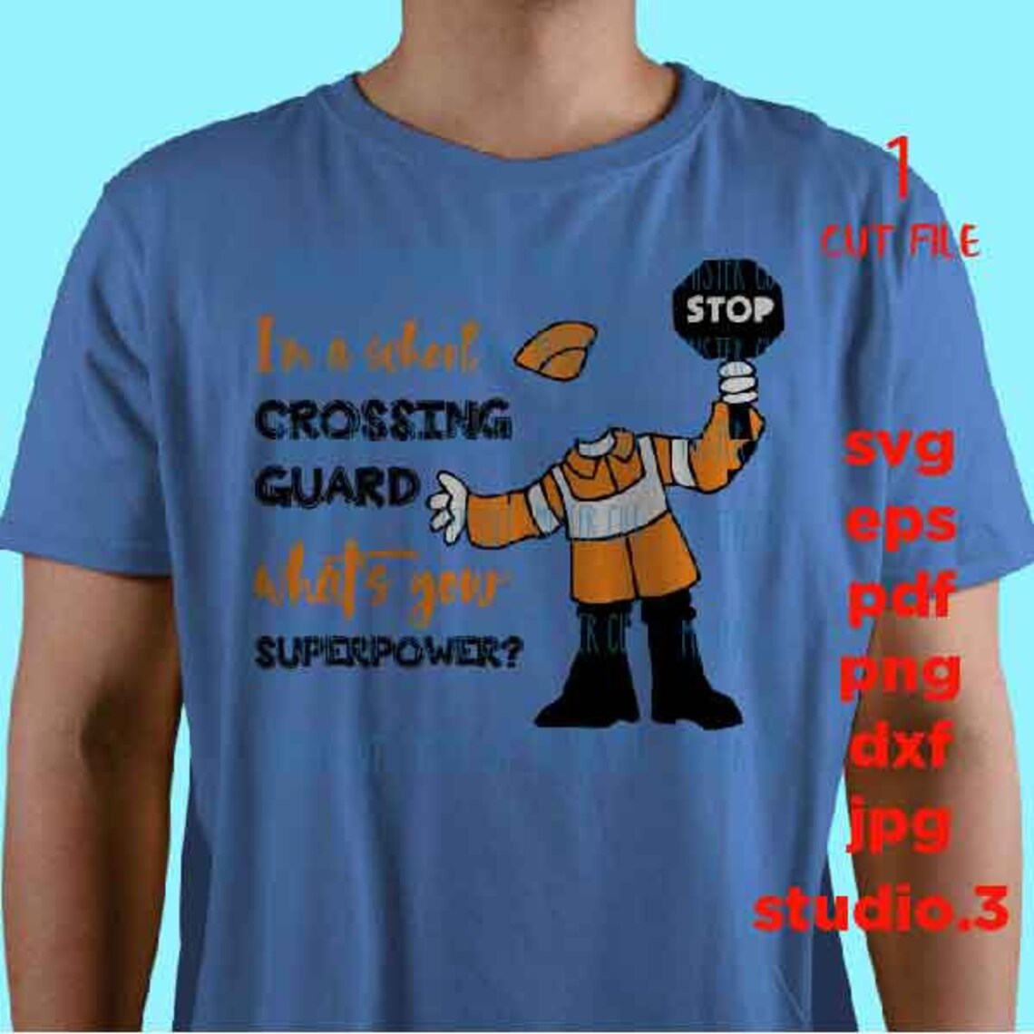 I'm a School Crossing Guard SVG School Svg Silhouette - Etsy