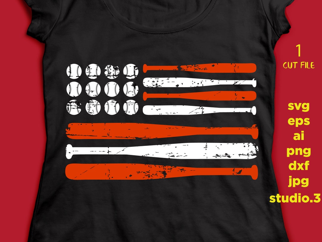 Baseball, Usa Flag, Softball, Grunge Svg, Baseball Team Svg, Clipart ...