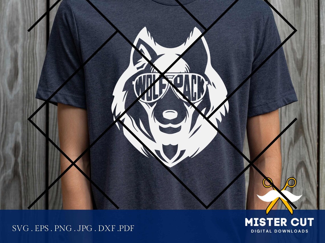 Wolf Pack Svg Mountain Svg Adventure Decal SVG PNG Dxf - Etsy