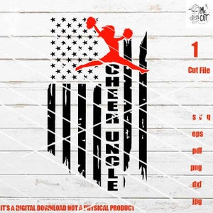 Cheer Uncle Svg, Cheer Usa Flag SVG, Cheerleader Svg, Svg, PNG, Dxf ...