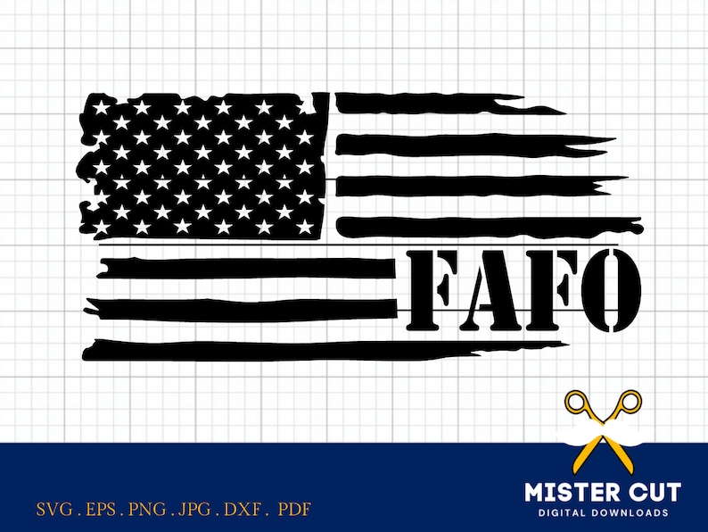 Svg Files, F.A.F.O. USA Flag Svg, Png, SVG, DXF, Dxf, Pdf, Cut File ...