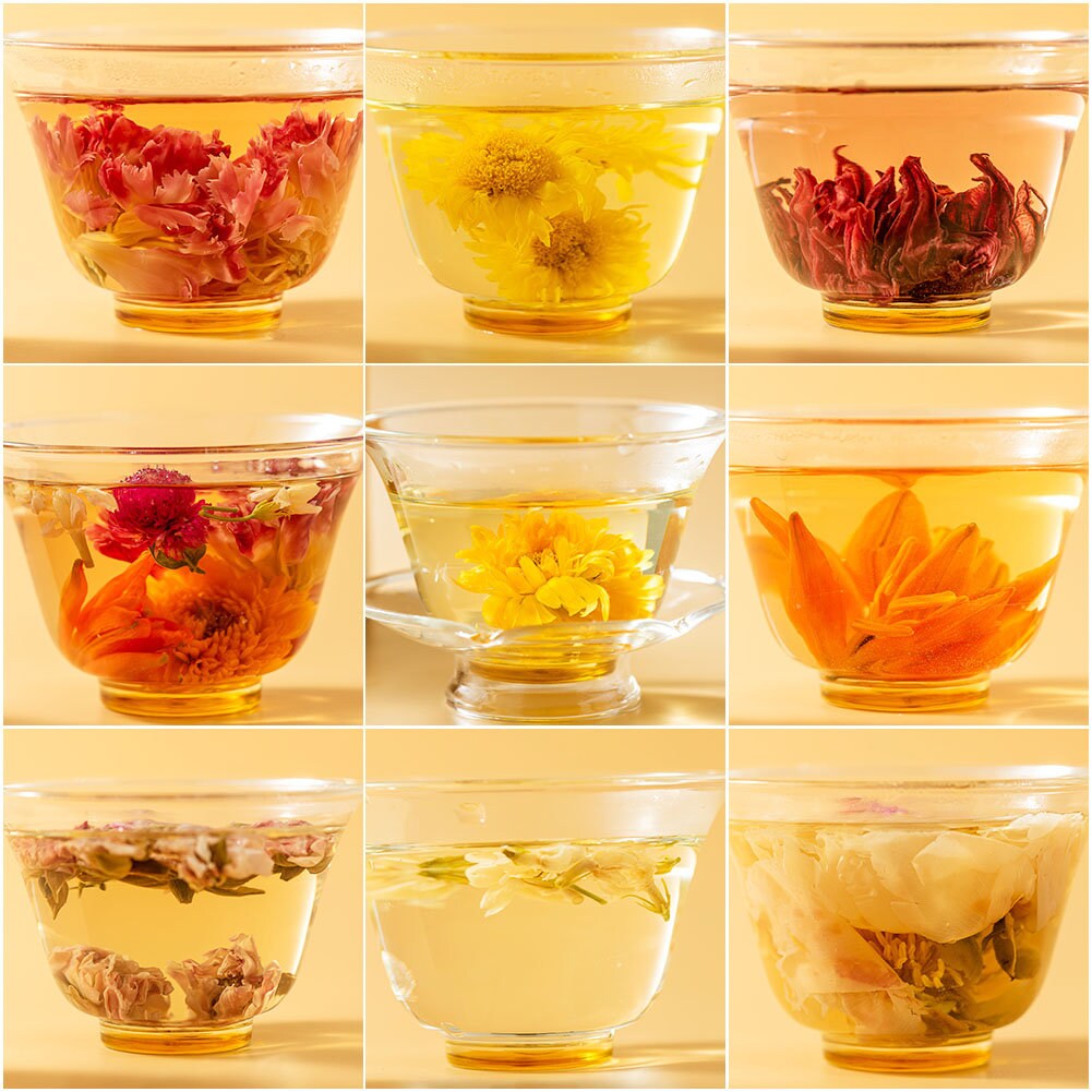 Natural Flowering Tea Balls Variety Pack Gift Set 10 Special - Etsy UK