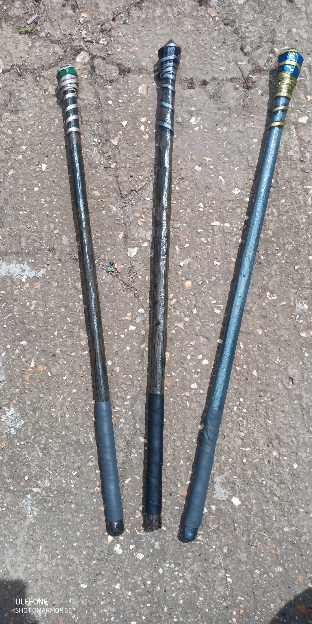 LARP Basic Wizard Mage 42" Rod, Custom Colours Made to Order - Etsy UK